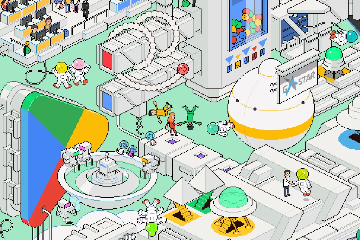 R/GA Work | Google - Google Play Pixel Hunt