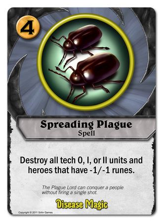 Codex Card Database | Spreading Plague