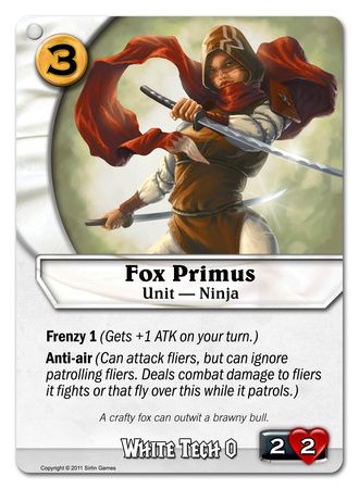 Codex Card Database | Fox Primus