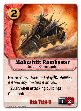 Codex Card Database | Makeshift Rambaster