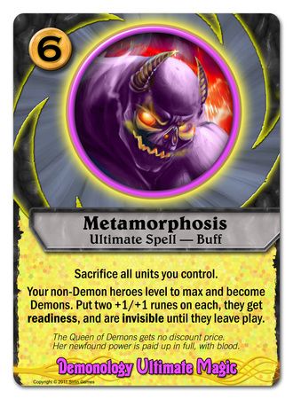 Codex Card Database | Metamorphosis