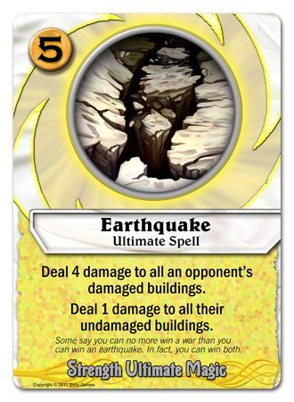 Codex Card Database | Earthquake