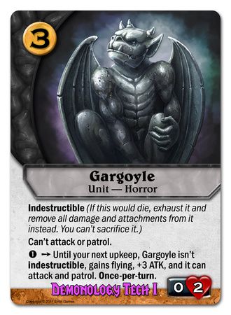 Codex Card Database | Gargoyle