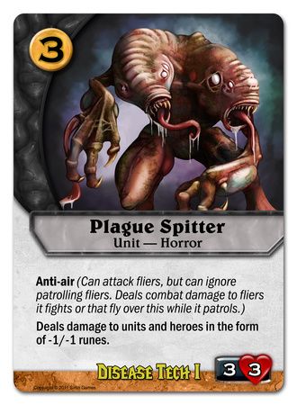 Codex Card Database | Plague Spitter
