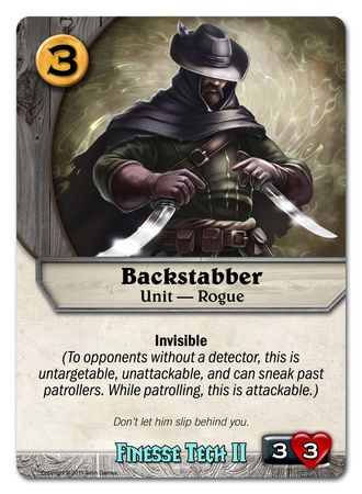 Codex Card Database | Backstabber