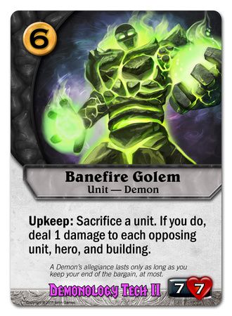 Codex Card Database | Banefire Golem