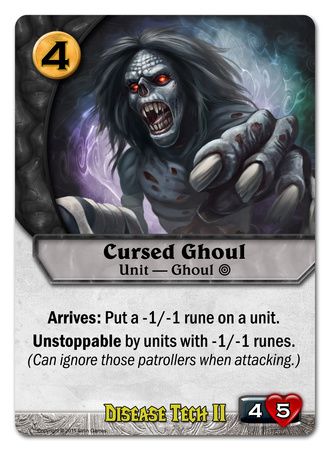 Codex Card Database | Cursed Ghoul