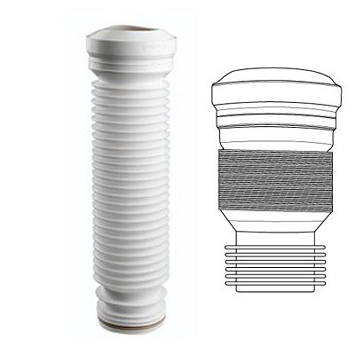 Multikwik Flexible Straight Connector 225 - 550mm - Ray Grahams DIY Store