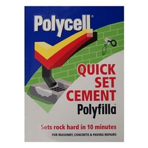 Polycell Quick Set Cement Polyfilla 2kg Box - Ray Grahams DIY Store