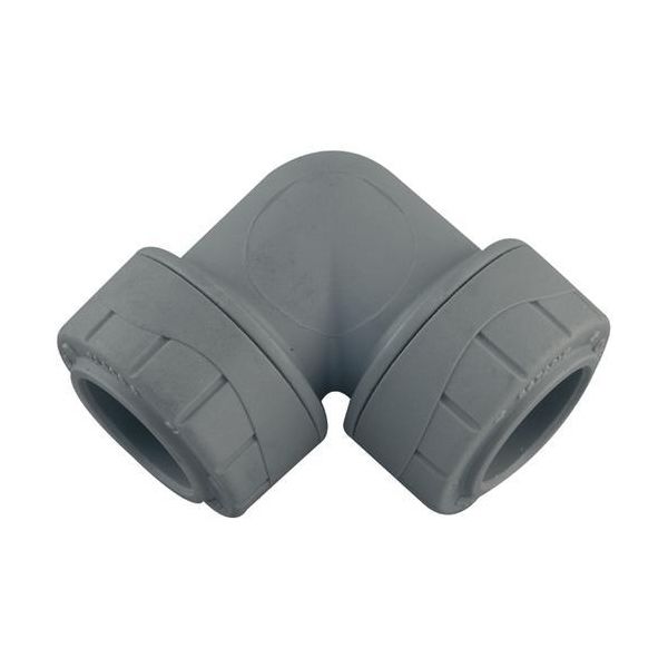 Polyplumb Plastic Elbow 22mm - Ray Grahams DIY Store
