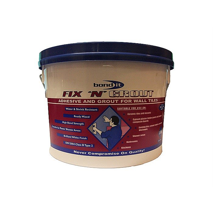 Bond It Fix N Grout tile Adhesive And Grout 3.75 Kilo - Ray Grahams DIY ...