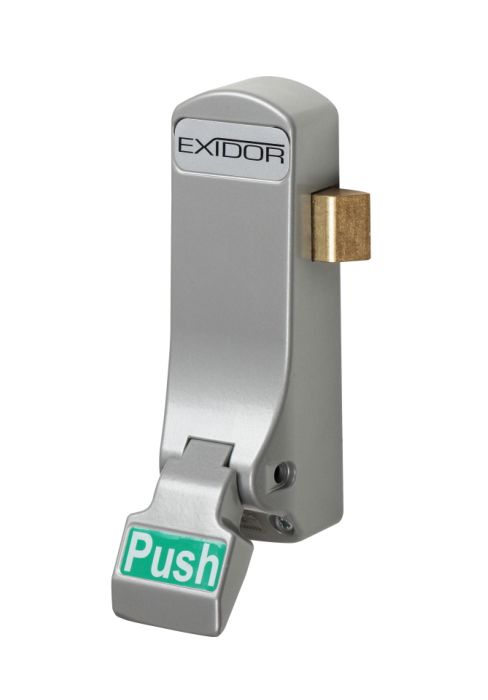 Exidor 297 Reversible Push Pad Latch Silver - Ray Grahams DIY Store