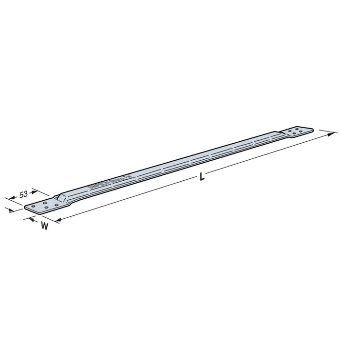 Simpson HSA400 Herringbone Joist Strut 400mm - Ray Grahams DIY Store