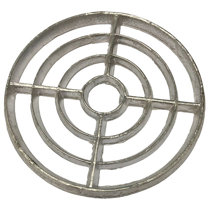 Round Alloy Gully Grid 225mm - Ray Grahams DIY Store