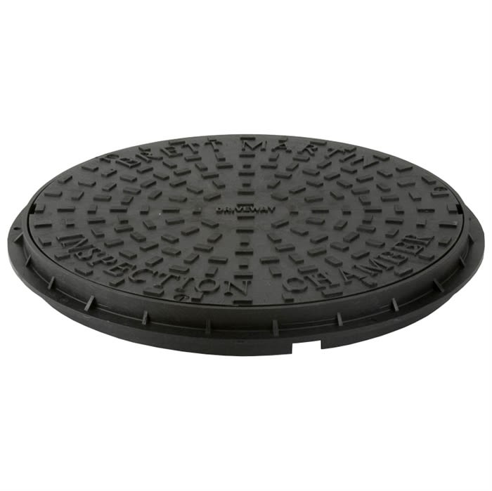 Round Plastic Screw Down Inspection Chamber Cover 450mm - Ray Grahams ...