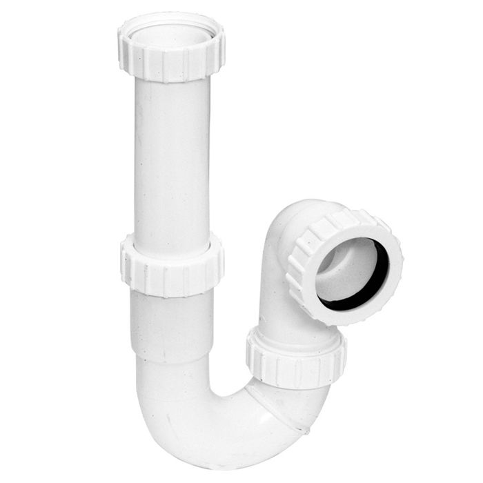 Telescopic P Trap for 40mm Waste - Ray Grahams DIY Store