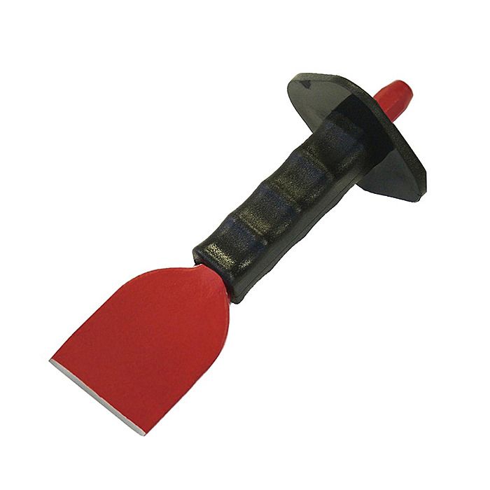 Faithfull 57x225mm Flooring Chisel with Safety Grip - Ray Grahams DIY Store