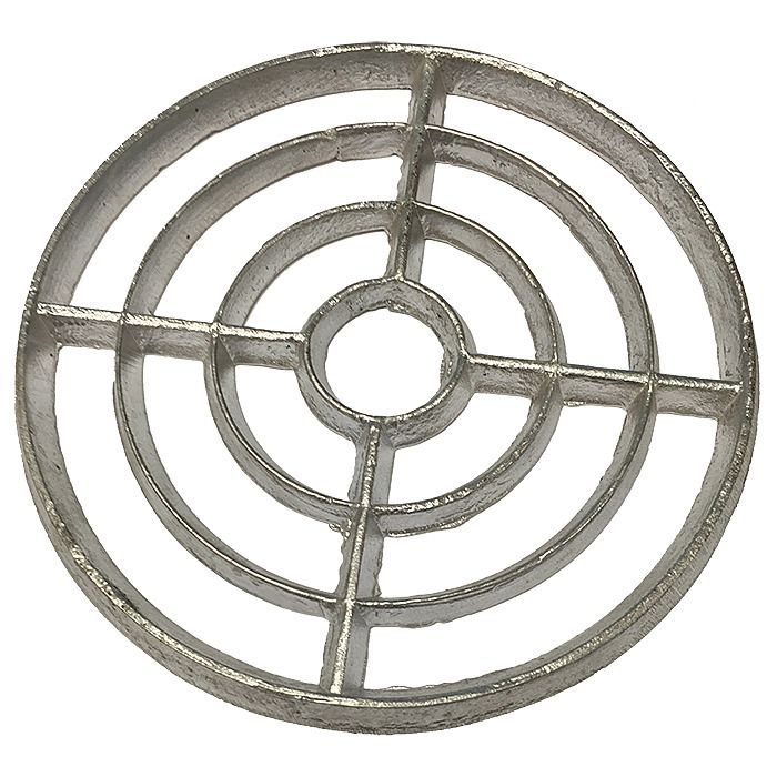 Round Alloy Gully Grid 200mm - Ray Grahams DIY Store