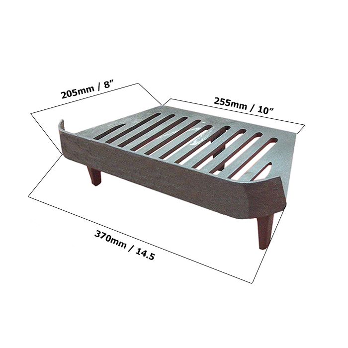 Primrose Fern Grate 16 Inch 3 Leg Fire Grate BG096 - Ray Grahams DIY Store