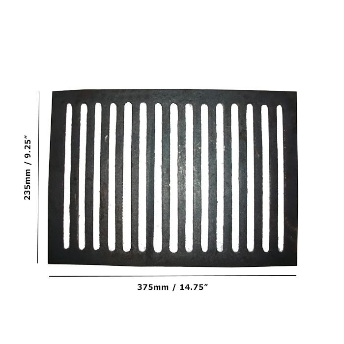 Valencia 18 Inch Flat Dog Fire Grate - Ray Grahams DIY Store