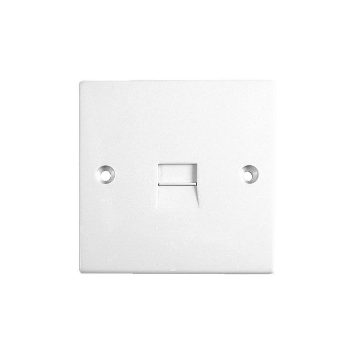 Secondary Telephone Socket And Surface Box 68mm - Ray Grahams DIY Store