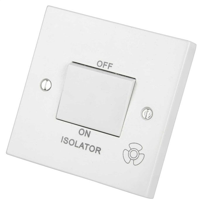 3 Pole Fan Isolator Switch 10 Amp - Ray Grahams DIY Store