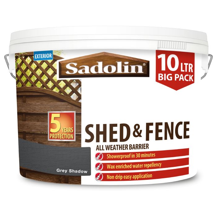 Sadolin 10L Shed & Fence All Weather Barrier Treatment - Ray Grahams ...