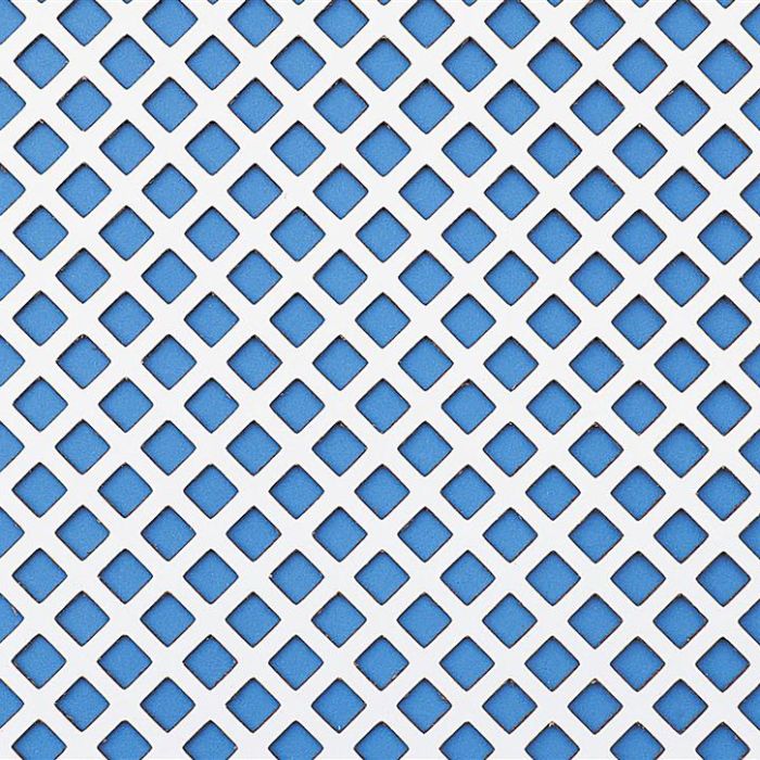 White Finish MDF Radiator Screen / Panel Diamond Pattern - SP71 - Ray ...