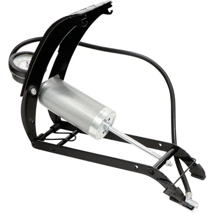 Streetwize Heavy Duty Single Barrel Foot Pump - Ray Grahams DIY Store