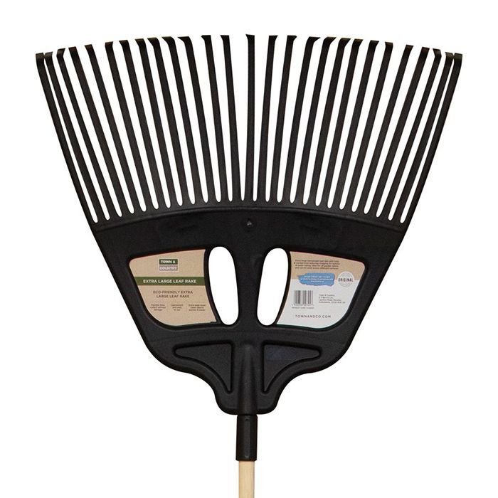 Town & Country Eco Friendly Extra Large Leaf Rake - Ray Grahams DIY Store