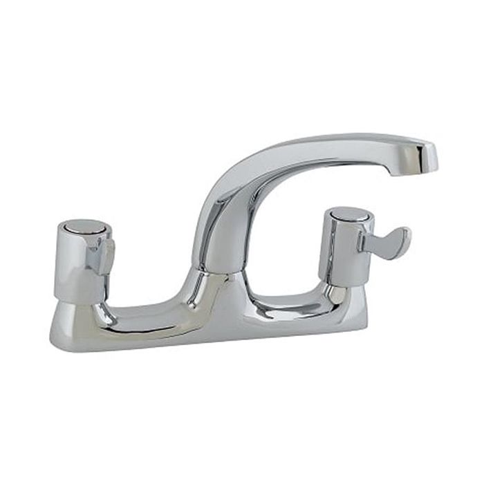 Pro Lever Commercial Kitchen Sink Deck Mixer Tap - Ray Grahams DIY Store
