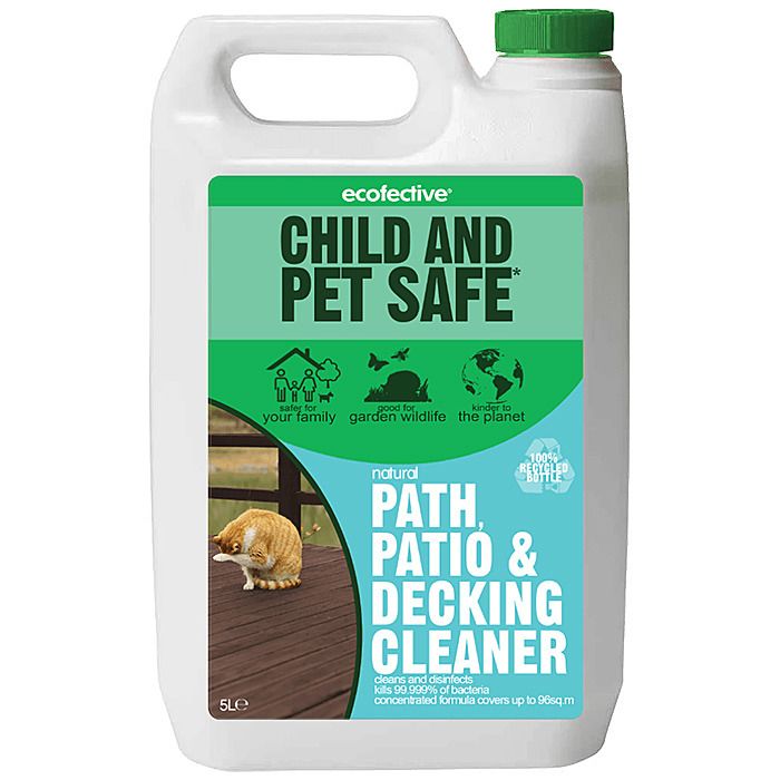 Ecofective Child & Pet Safe Path, Patio & Decking Cleaner 5L - Ray ...