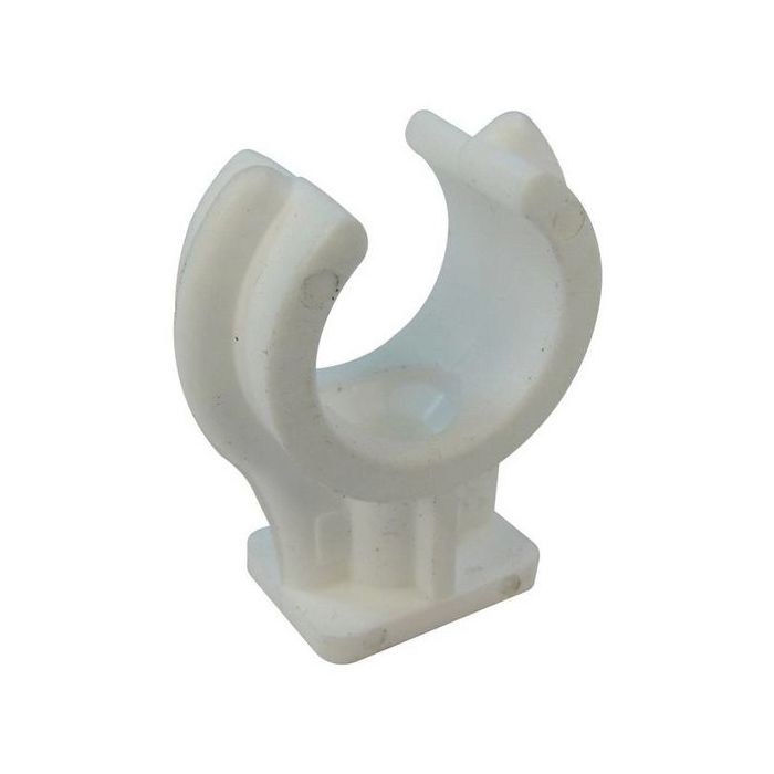Plastic 15mm Open Snap On Pipe Clip 100 Pack - Ray Grahams DIY Store