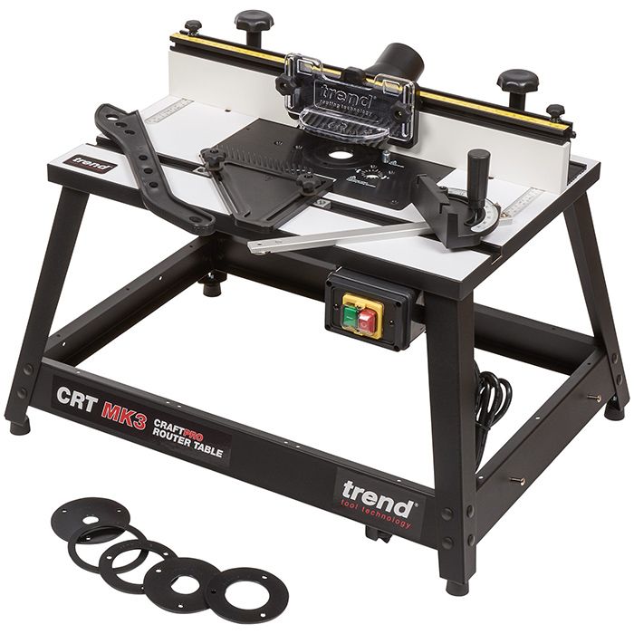 Trend CRT/MK3 Protable Portable Benchtop Router Table 230V - Ray ...