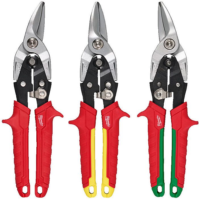 Milwaukee 3 Piece Aviation Cutting Snips | 4932499020 - Ray Grahams DIY ...