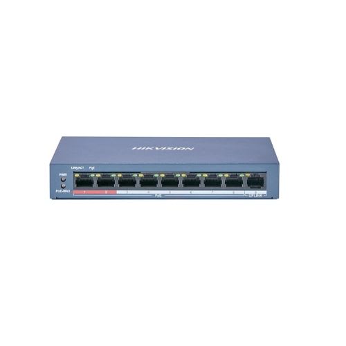Hikvision 8 Port Fast Ethernet Unmanaged PoE Switch | Right Click ...