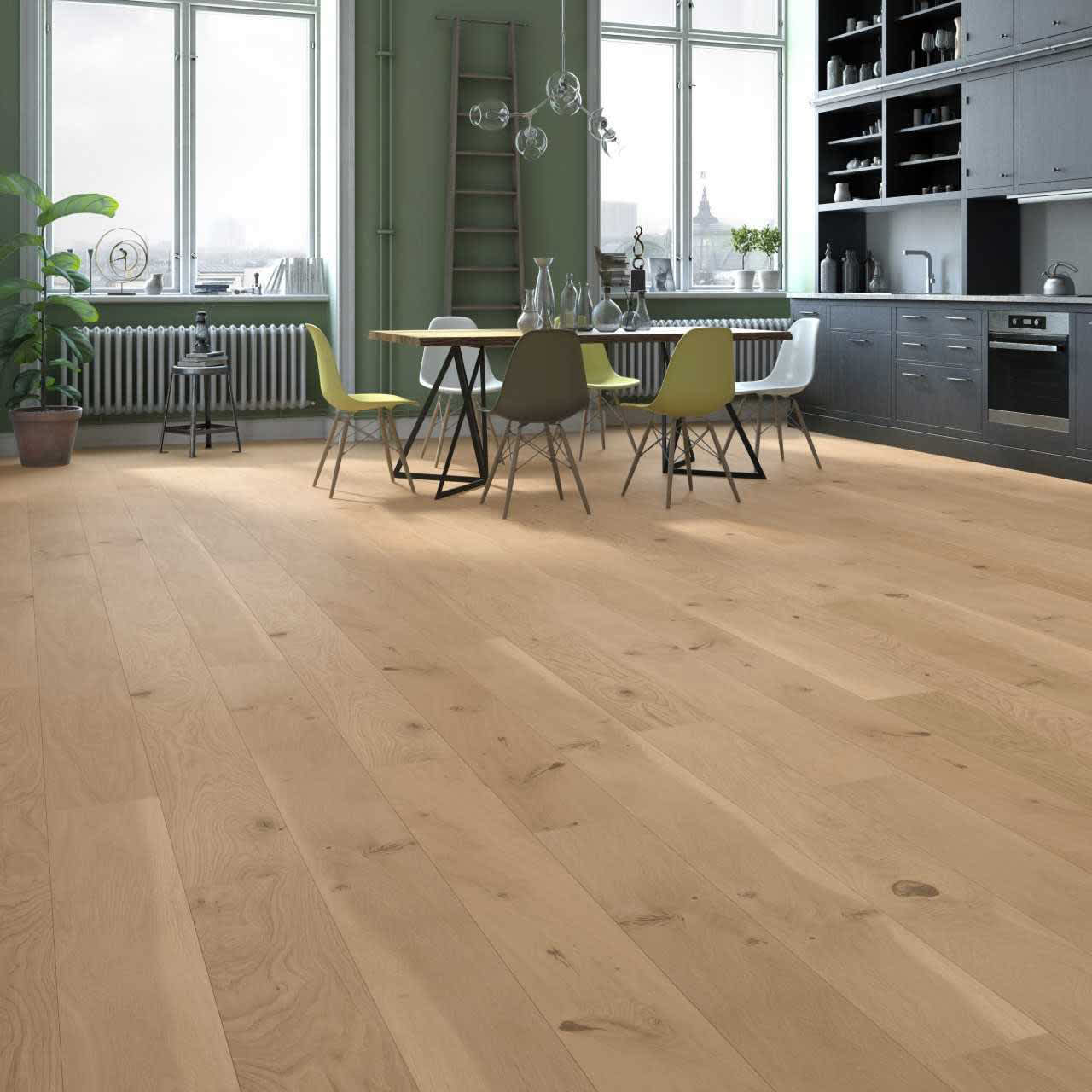 Eik Cottage Coconut Supermatt Lakk 5G 4 Parkett