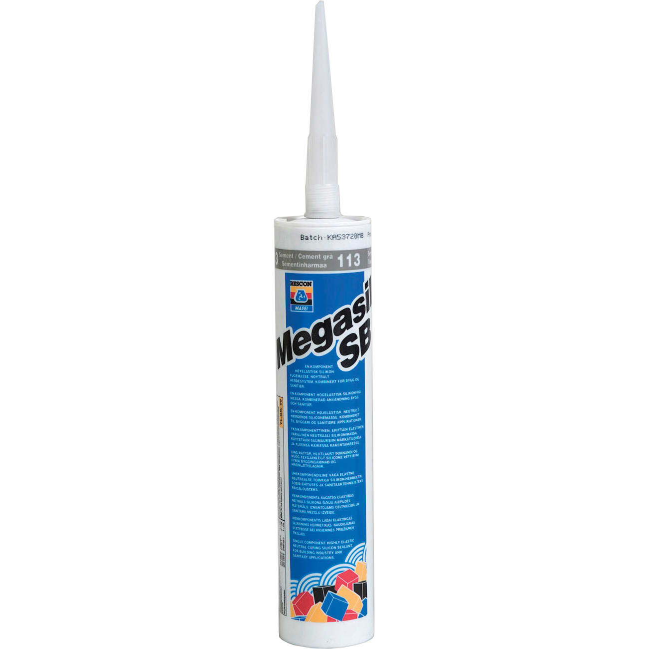 MAPEI SILIKON MEGASIL SB TRANSPARENT 0,31L