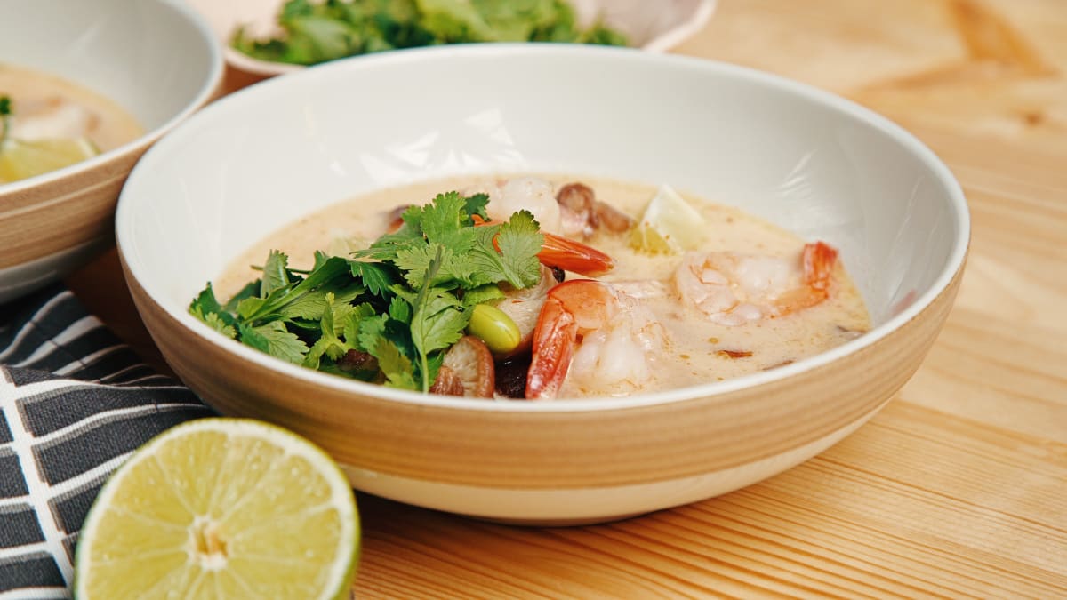 Sarkanā karija kokosa zupa - RIMI