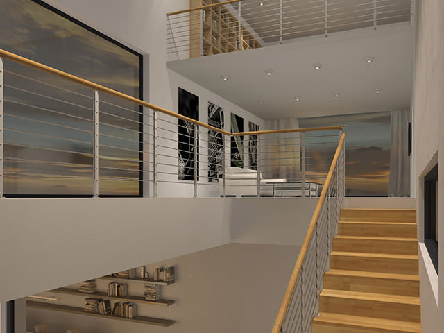 Ringhiera scale interne - Rintal