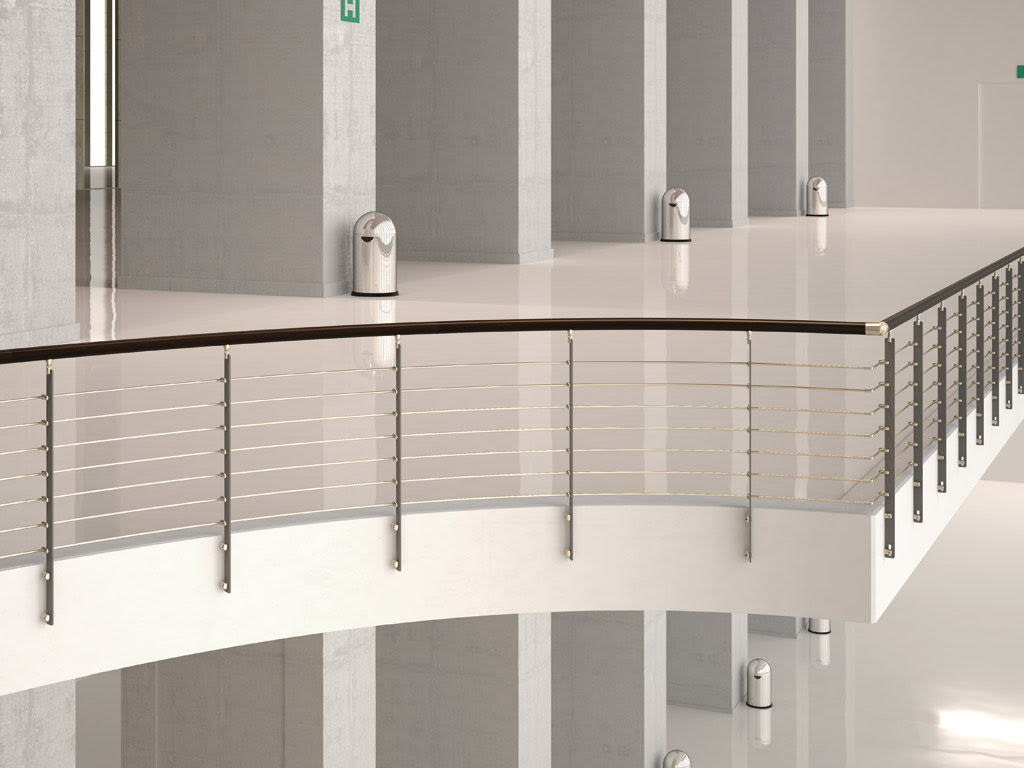 Ringhiera acciaio, Ringhiera scale interne | Rintal - Zenith