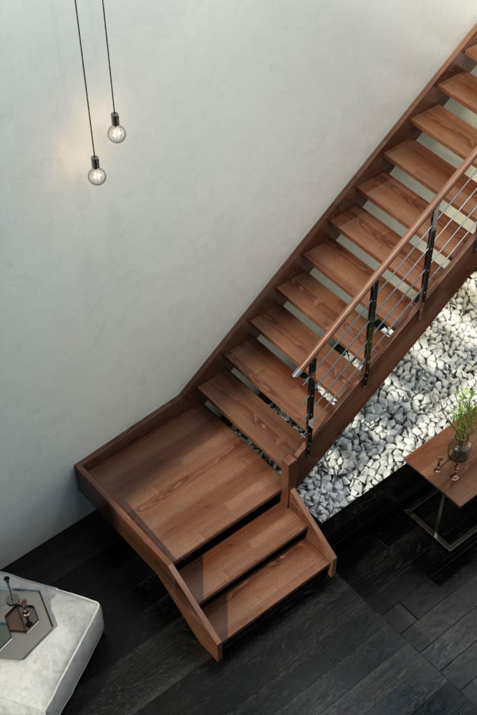 Scala in legno su misura, scala legno, scale in legno prezzi | Brick ...