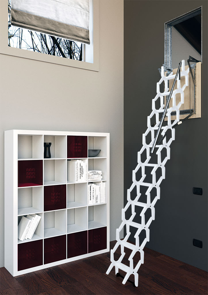 SCALA-RETRATTILE-A-PARETE - Rintal
