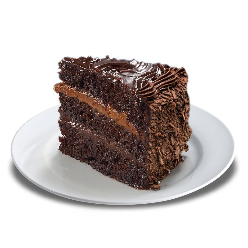 Porción de Torta de Chocolate