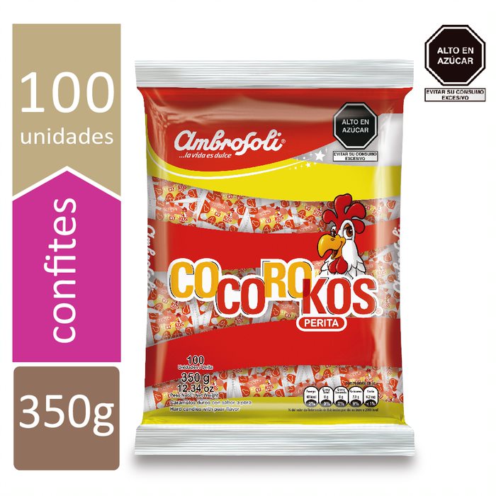 CARAMELO COCOROKOS PERITA 100x3.5 GR