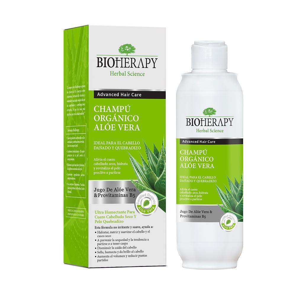 Bioherapy Shampoo Aloe Vera Cab. Secos 330ml