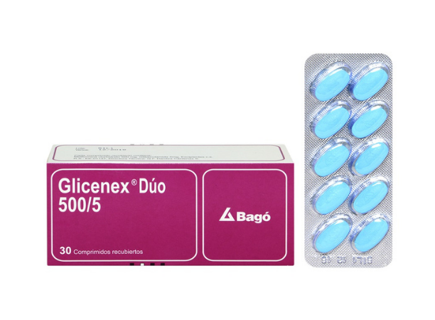 GLICENEX DUO 500/5 MG COMP RECUB X 30 UND(CONSERVACIÒN)