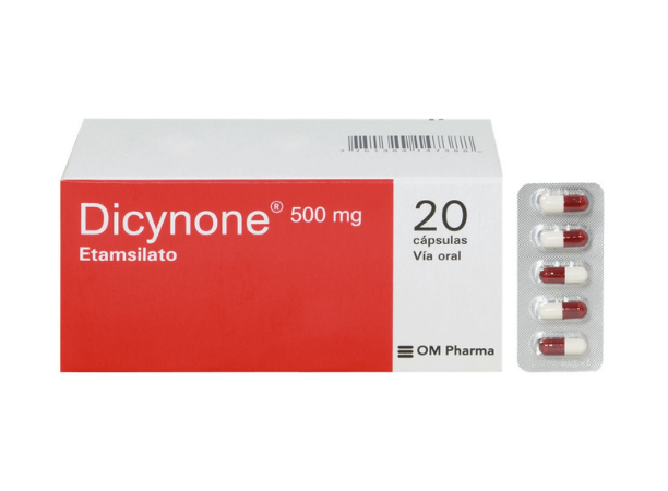 DICYNONE 500 MG X 20 CAPSULAS (CONSERVACION)