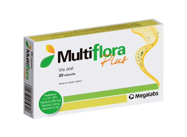 MULTIFLORA PLUS CAPSULAS CAJA X 30 (CONSERVACION)