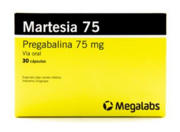 MARTESIA 75MG CAPSULAS X30